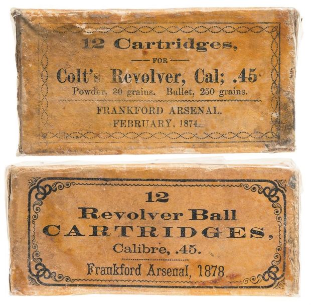 Mythbusting – The .45 Colt Cartridge in US Military Service – Scattered ...