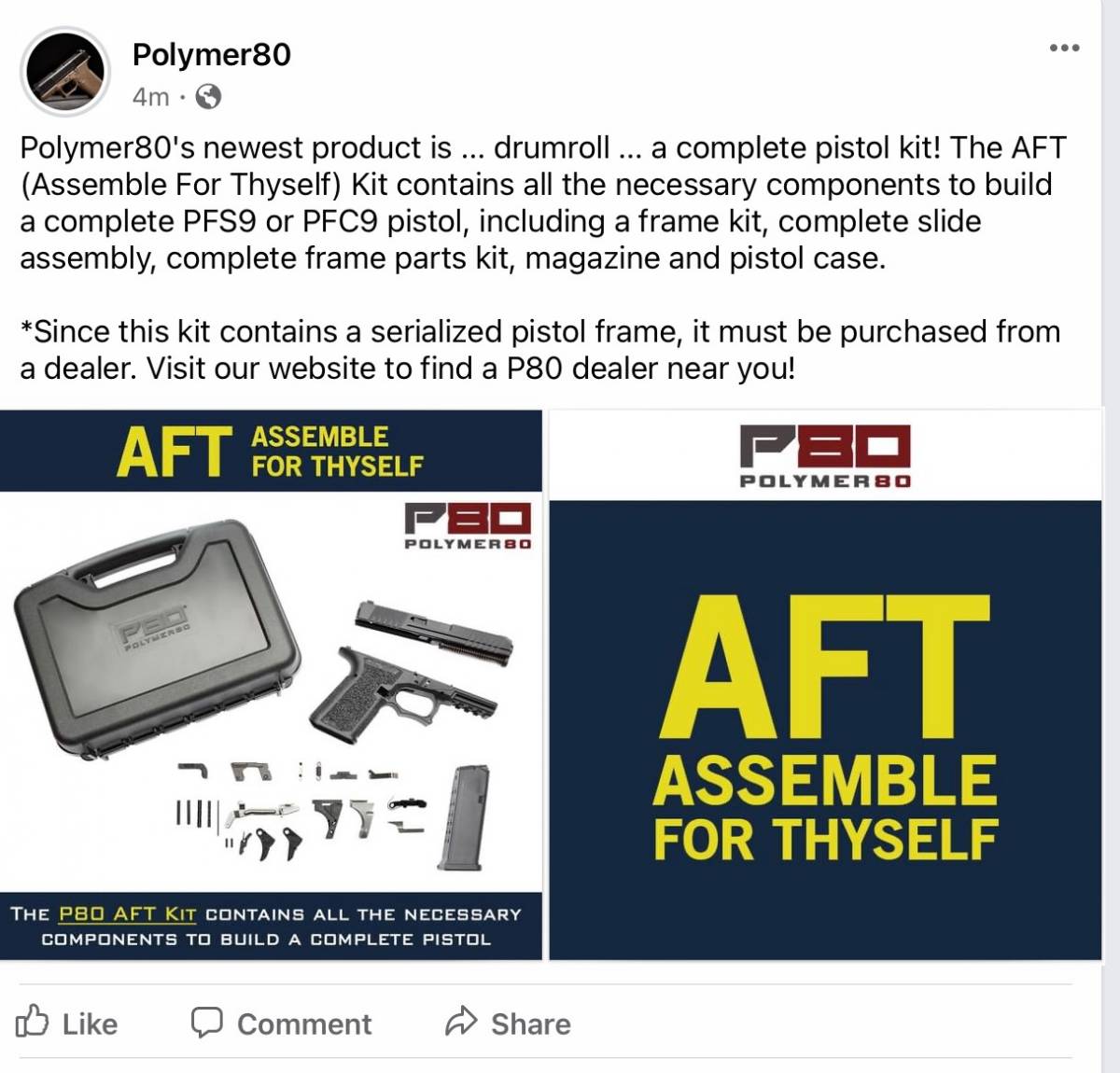 Polymer80’s New Kit – Scattered Shots