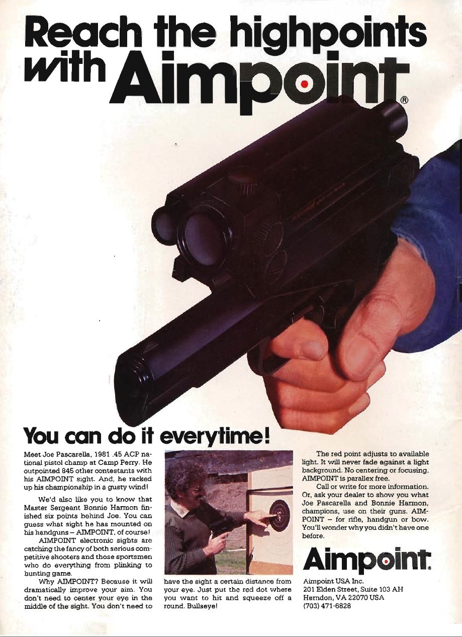 Rise of the Red Dot in Competition Handguns – Scattered Shots