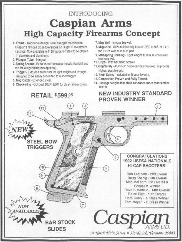 A Brief History of Custom Competition and Carry Handguns (1976-2000 ...
