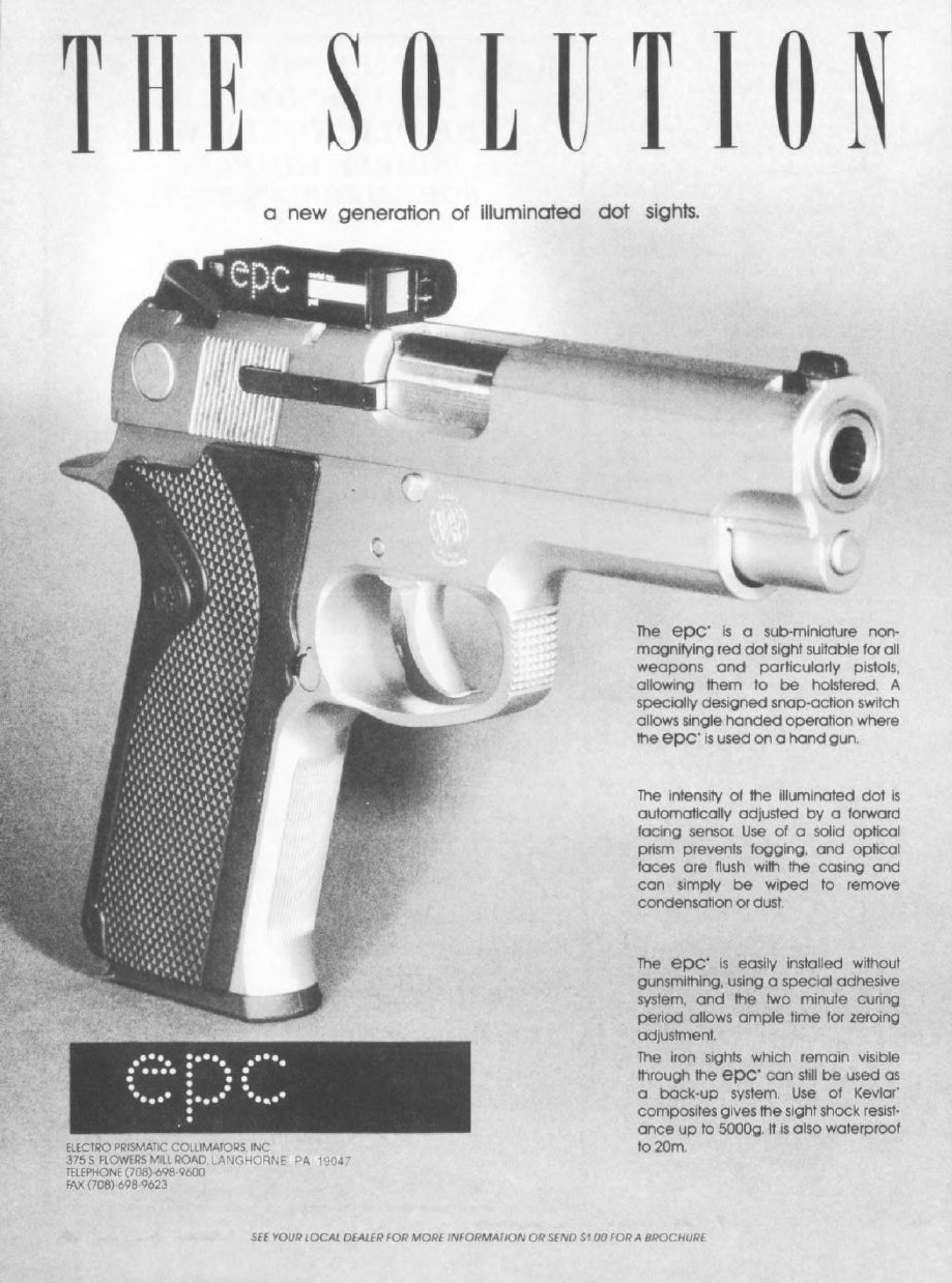 Retro Sub-Miniature Red Dot Sight -The EPC – Scattered Shots