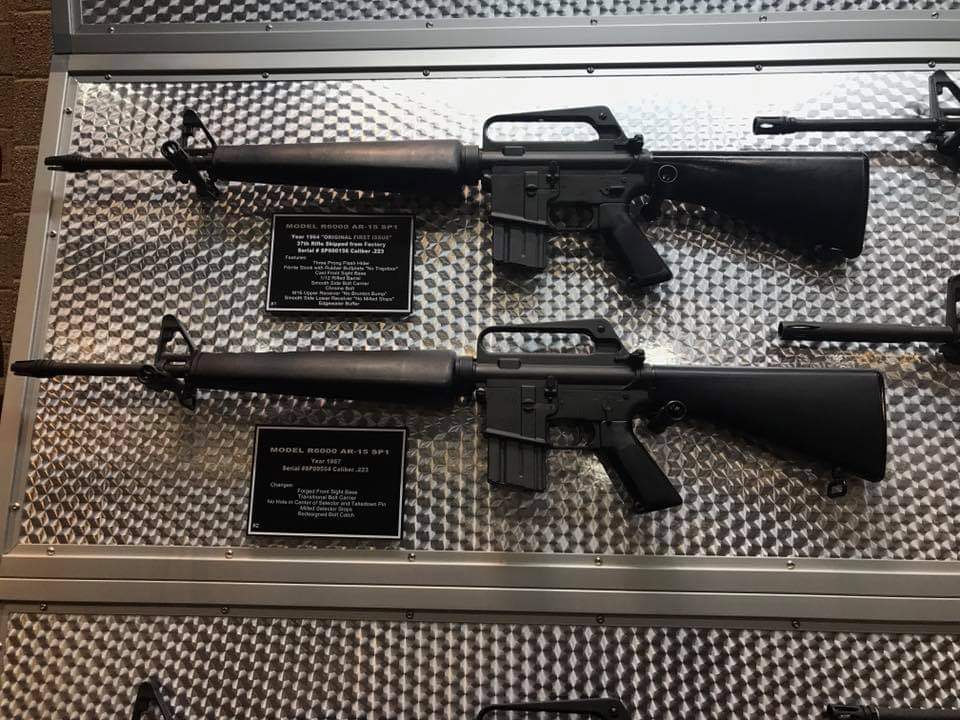 Colt AR-15 Evolution Display – Scattered Shots
