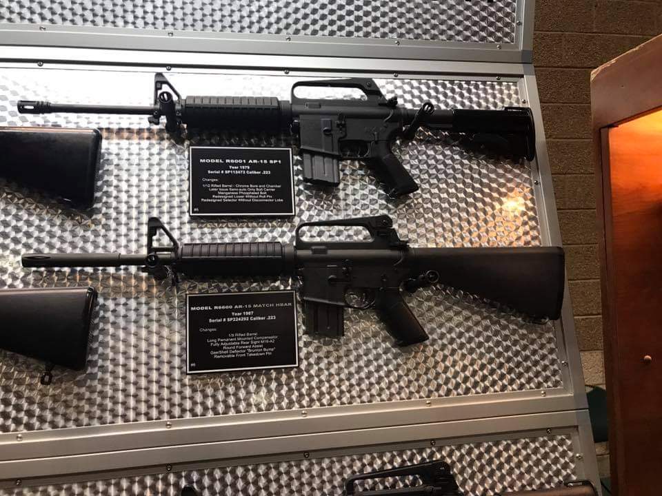 Colt AR-15 Evolution Display – Scattered Shots