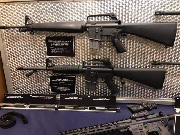 Colt AR-15 Evolution Display – Scattered Shots
