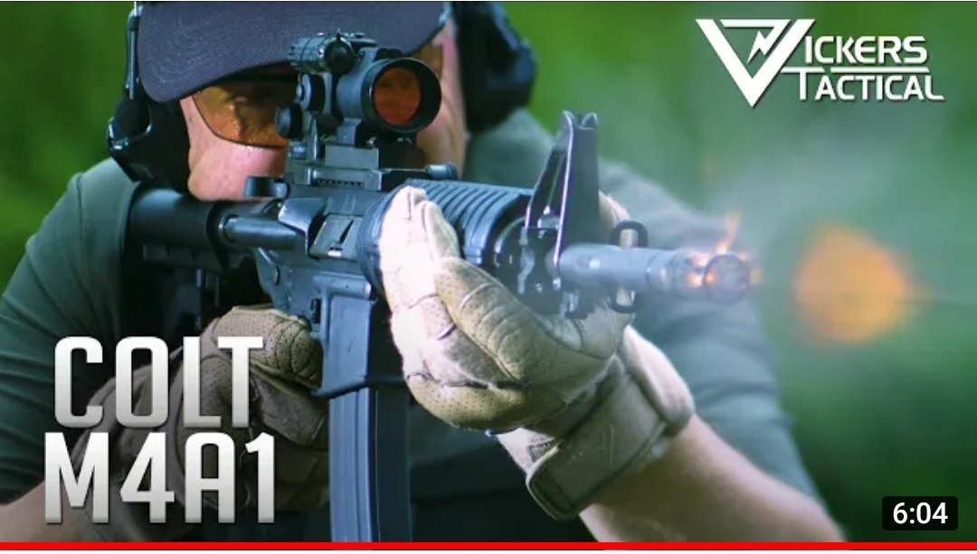 Vickers Tactical Colt M4A1 Video – Scattered Shots