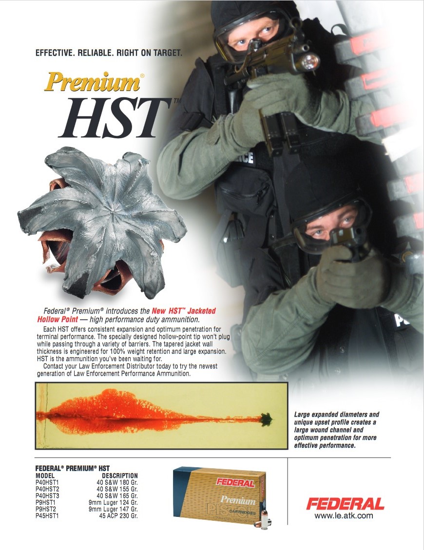 Federal HST Data Dump – Scattered Shots