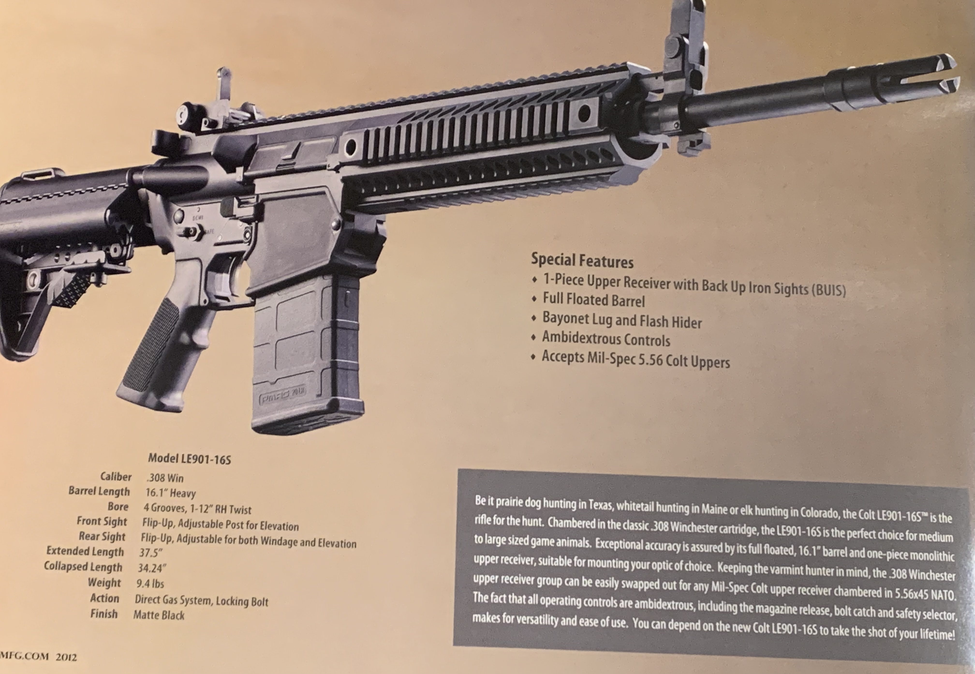 10 Years With The Colt 901 (Part1) – Scattered Shots