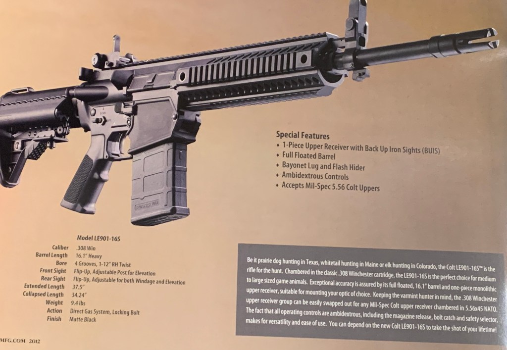 10 Years With The Colt 901 (Part1) – Scattered Shots