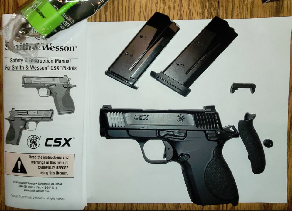 New Smith & Wesson pistol: CSX info leaked early – Scattered Shots