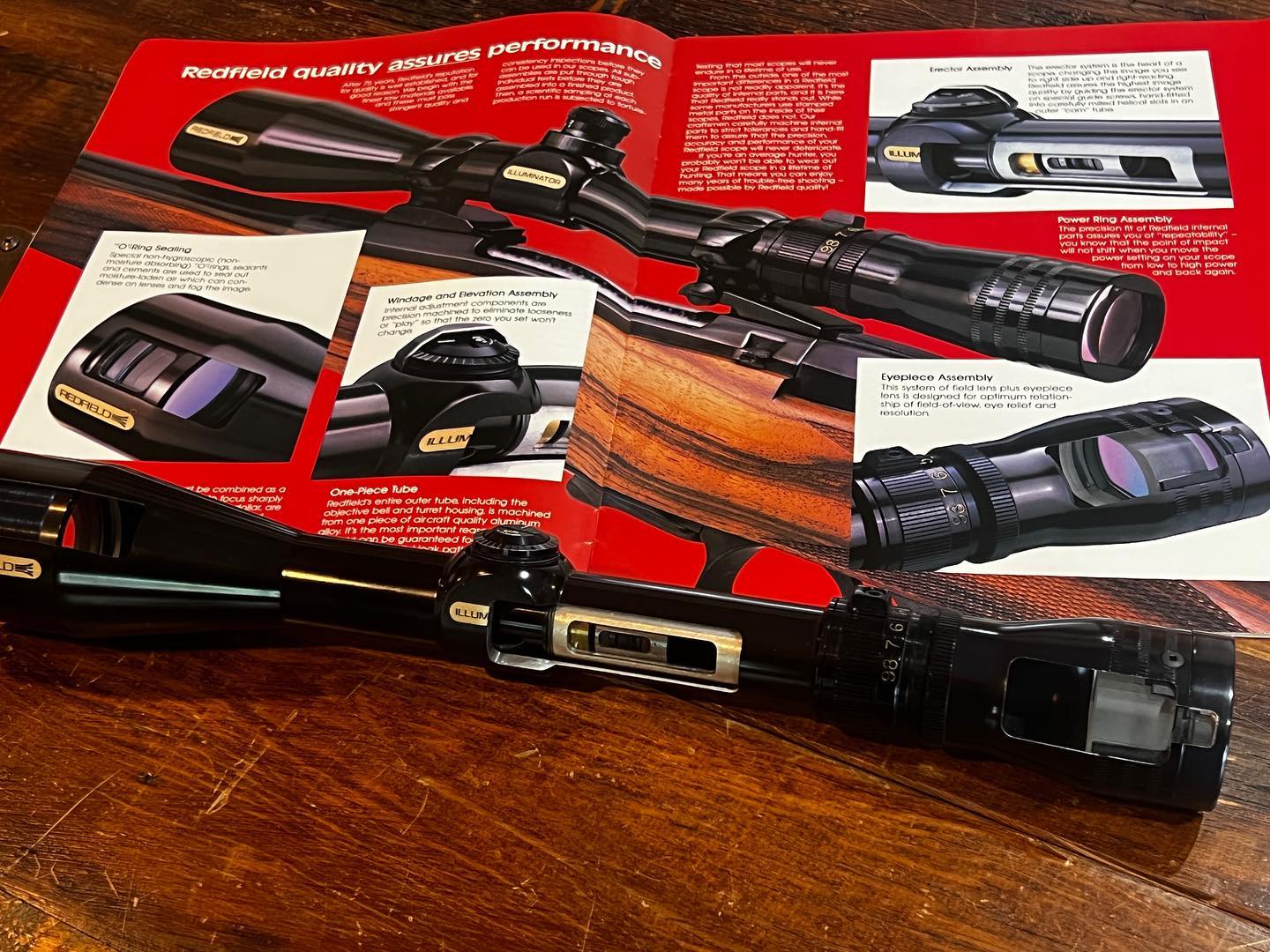 Redfield Scope History – Scattered Shots