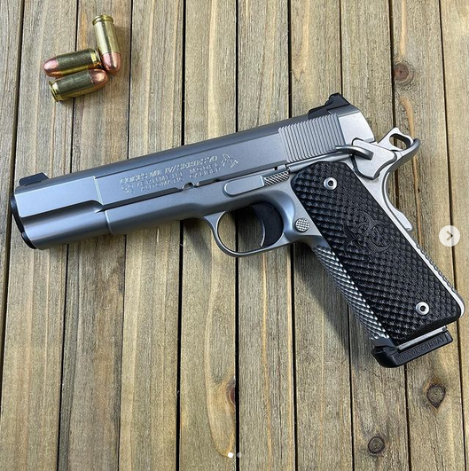 Chuck Rogers Custom Colt Series 70 – Scattered Shots