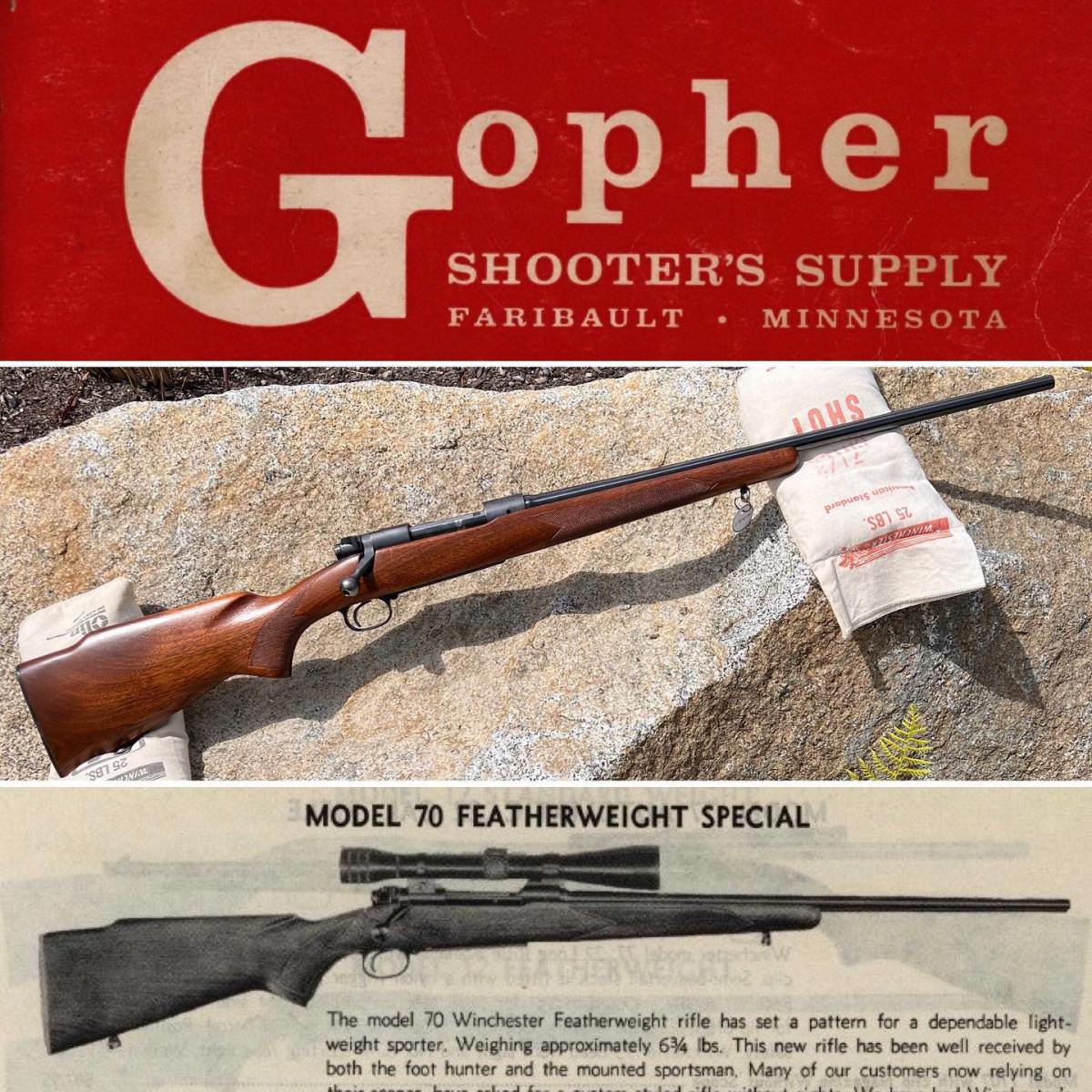 Gopher Shooter’s Supply Model 70s – Scattered Shots