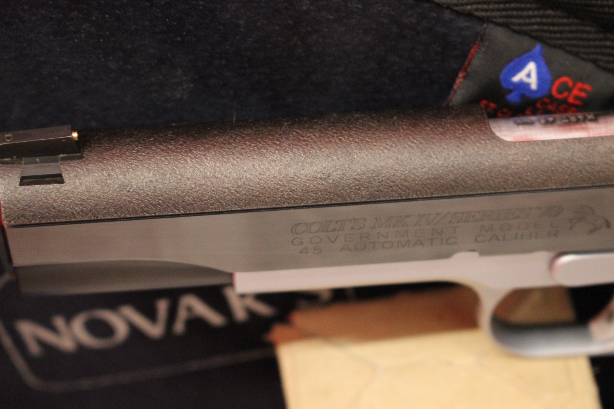 Novak Custom Colt – Scattered Shots