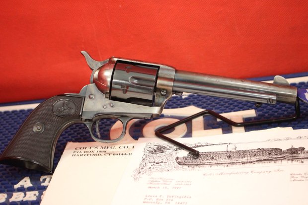 Rare 1st Generation Colt Model P – Scattered Shots