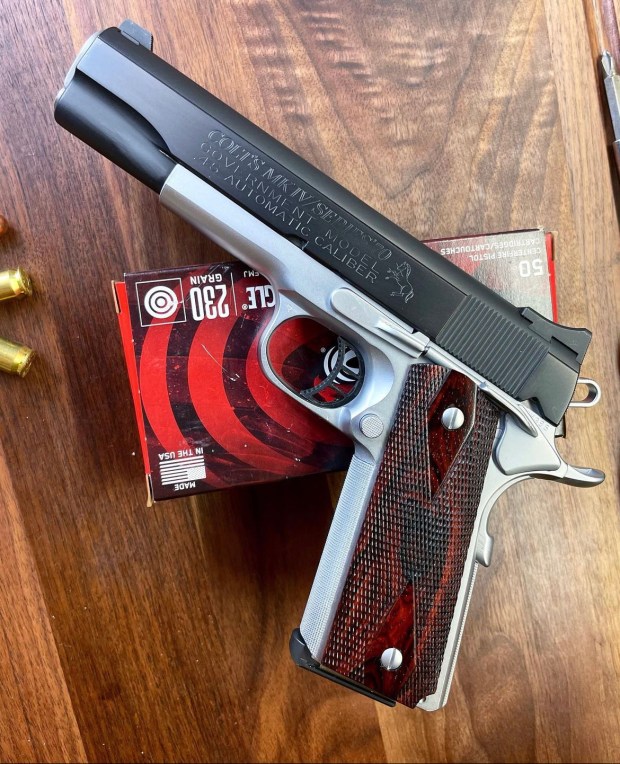 Heinie Custom Colt 1911 – Scattered Shots