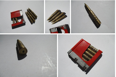 SWISS 7.5×55 Inert Training Rounds – Scattered Shots