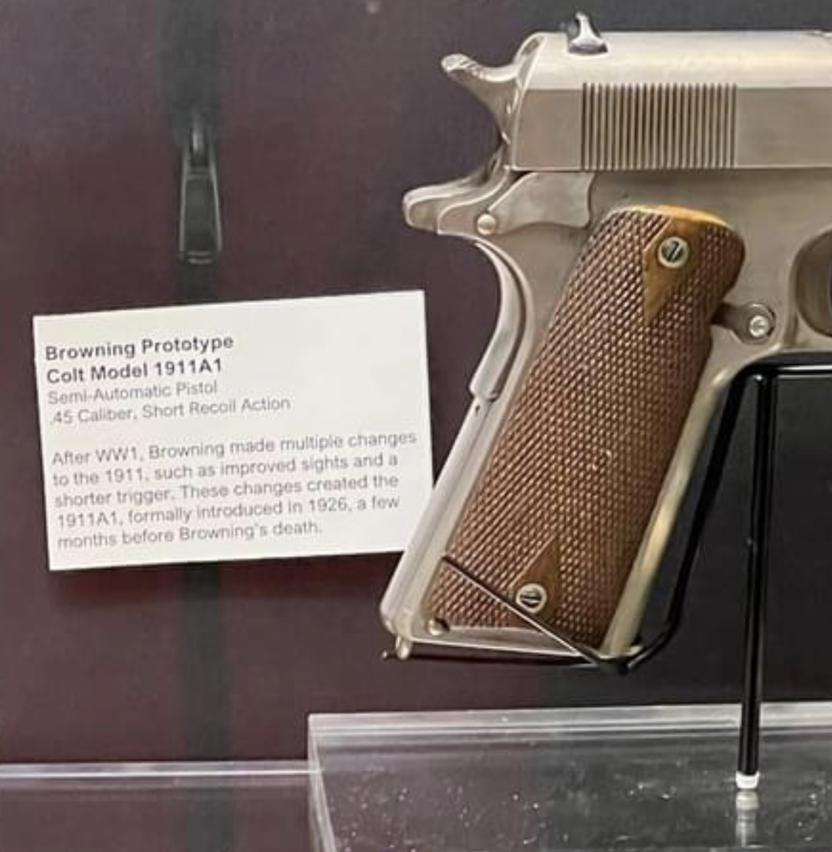 Browning Prototype 1911s – Scattered Shots