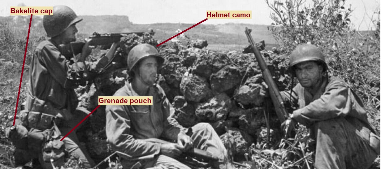 27th Division on Saipan Photo Analysis – Scattered Shots