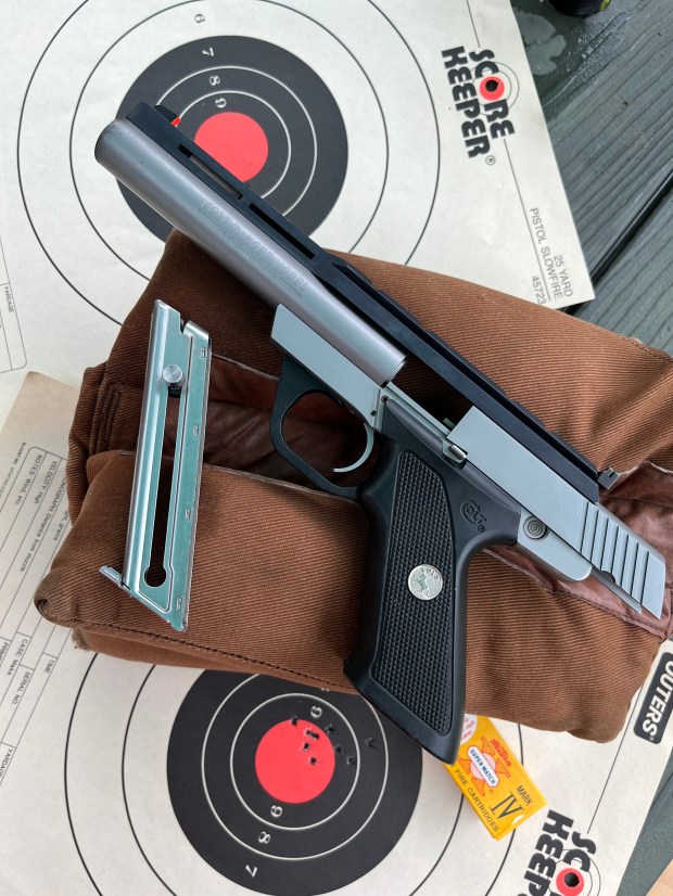 Colt Target Model .22 LR Pistol – Scattered Shots