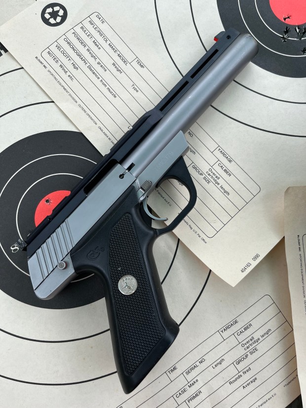 Colt Target Model .22 LR Pistol – Scattered Shots