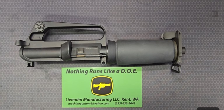 Colt 633 Department Of Energy (DOE) 9mm SMG Upper Receiver Reproduction ...
