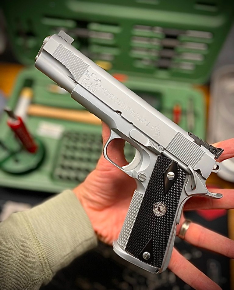 Steve Woods Custom Colt – Scattered Shots