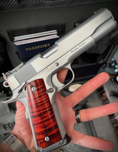 Ken Crawley Custom Colt – Scattered Shots