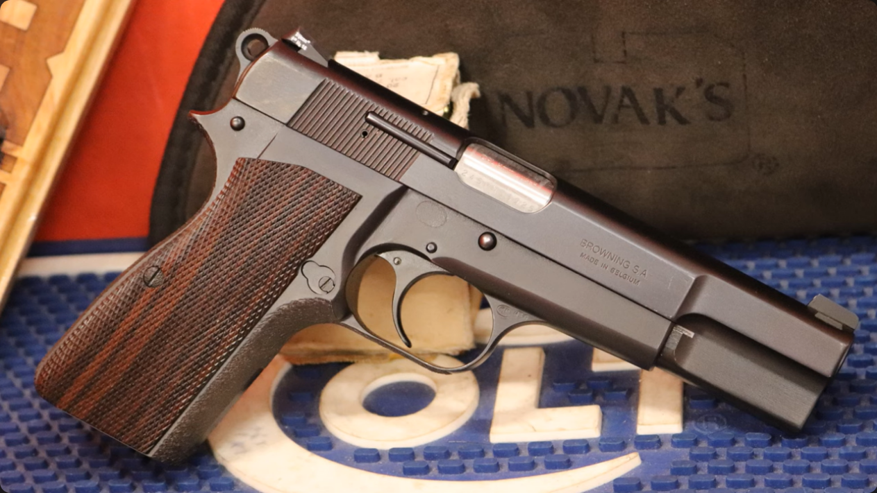 Novak’s Custom Browning Hi Power — 1989 FN P35 — Craig Spegel Grips ...