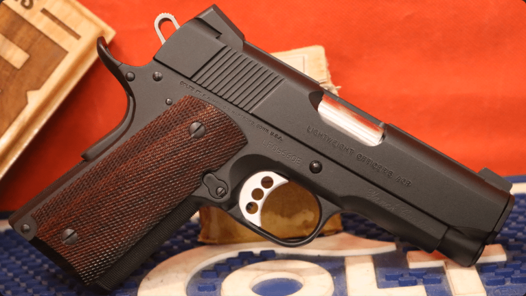 John Yanek — Yanek Custom Pistols — Full House Colt LW Officers Model ...