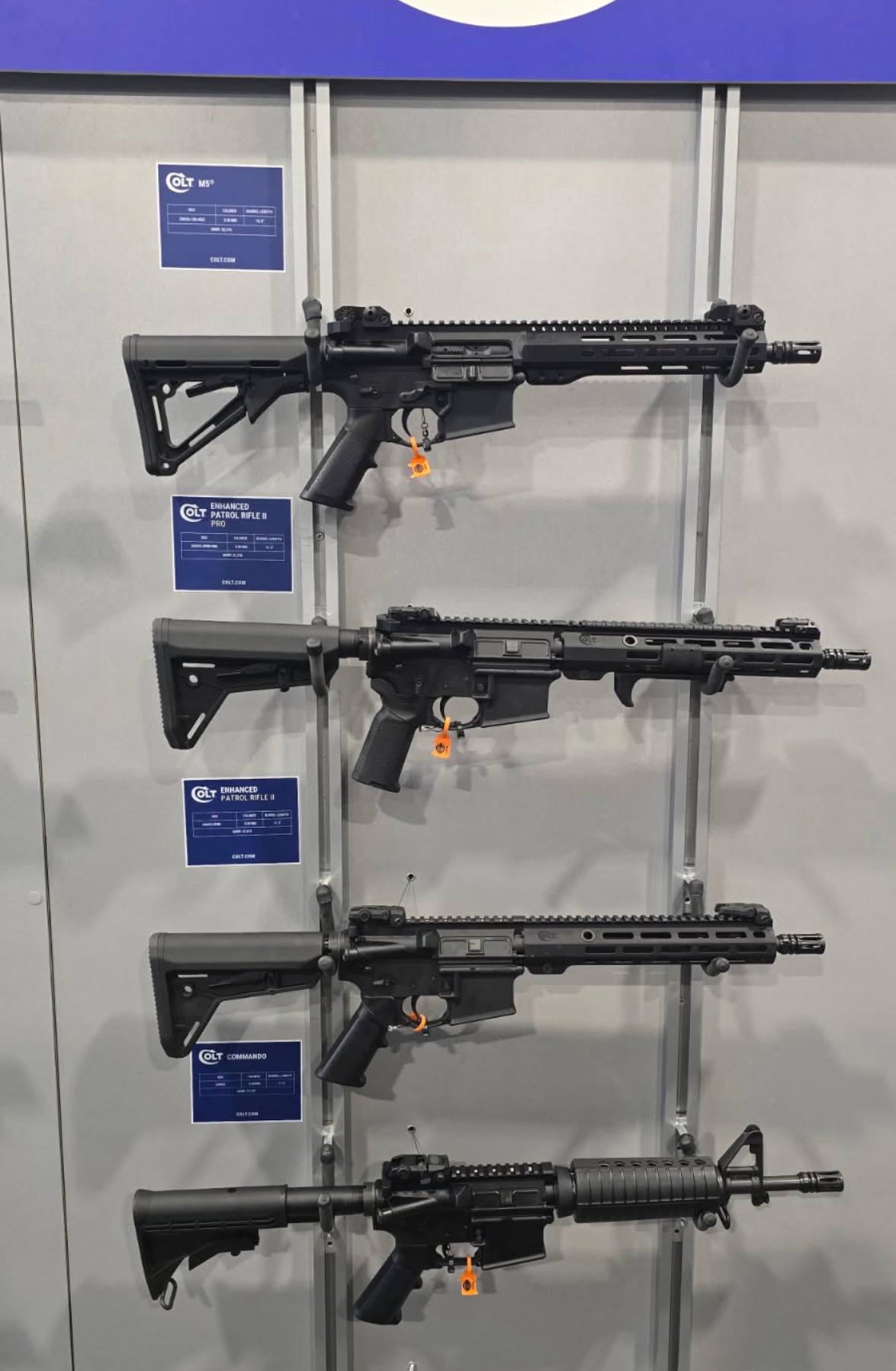 Colt SHOT Show Commercial Rifle Display – Scattered Shots