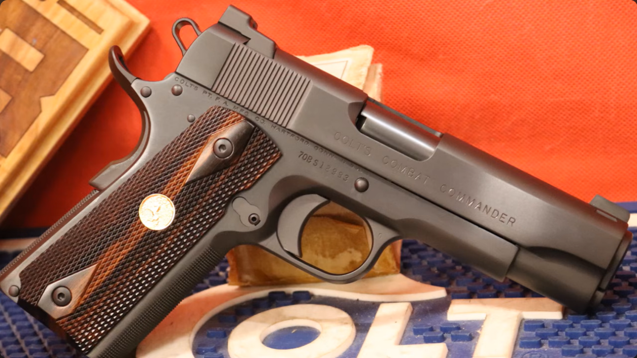 Jim Milks – Innovative Custom Guns – 1972 Colt Combat Commander 38 ...